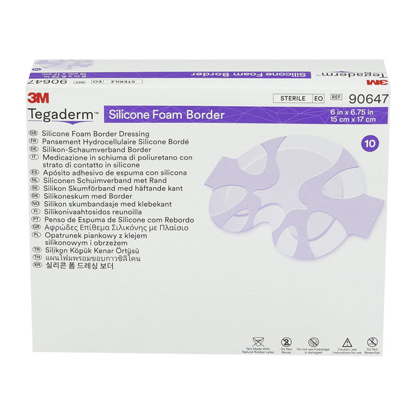 3M™ Tegaderm™ Silicone Foam Dressing, 6 x 6-3/4 Inch Sacral - Buy 3M ...