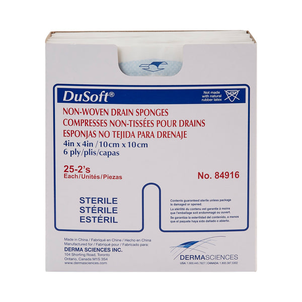Dumex IV/Drain Split Dressing, 4 x 4 Inch - Buy Gentell Sponges and ...