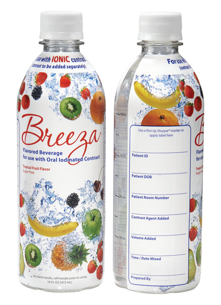 Breeza® Tropical Flavor Beverage for use with Oral Iodinated Contrast ...