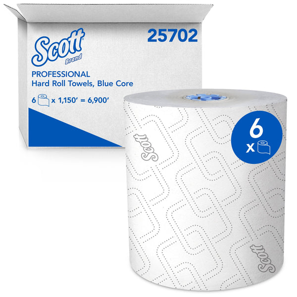 Scott® MOD Blue Paper Towel, Hardwound Roll Scott® MOD Blue Kimberly ...