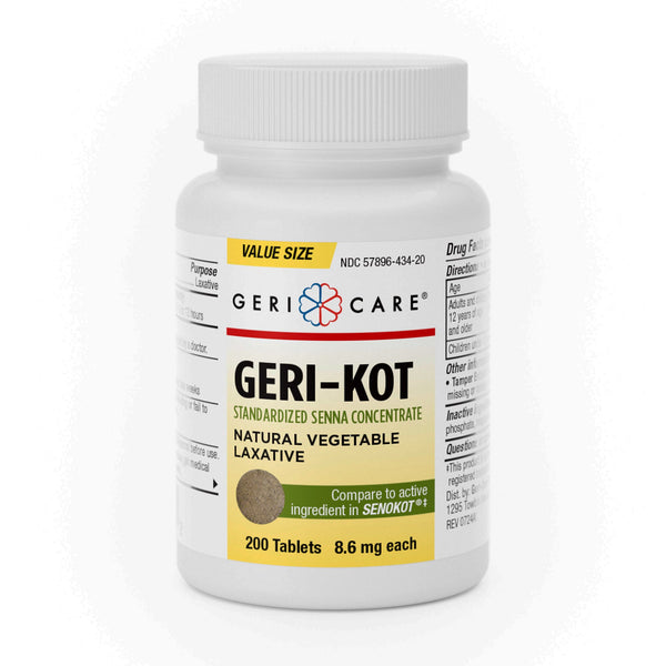Geri-Care® Geri-Kot Senna Concentrate Natural Vegetable Laxative Geri ...