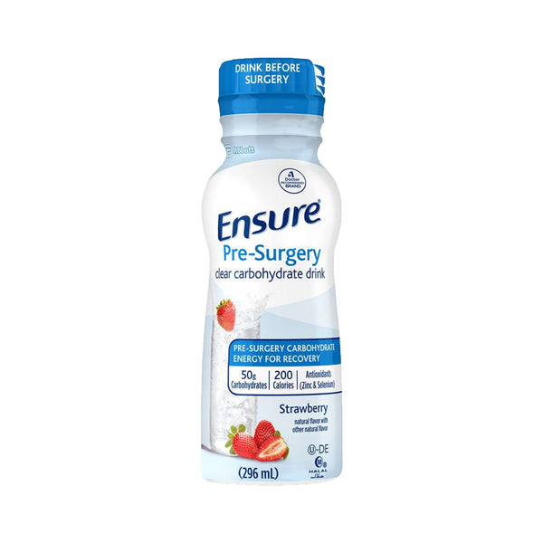 Ensure® Pre-Surgery Carbohydrate Drink & Surgery Immunonutrition Shake ...