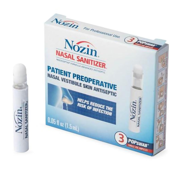 Nozin® Nasal Sanitizer® POPswab® Antiseptic NOZIN® Nasal Sanitizer ...