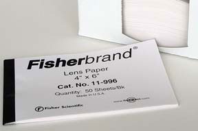 Fisherbrand® Lens Paper for Cleaning Glass Lenses - Buy Fisher ...