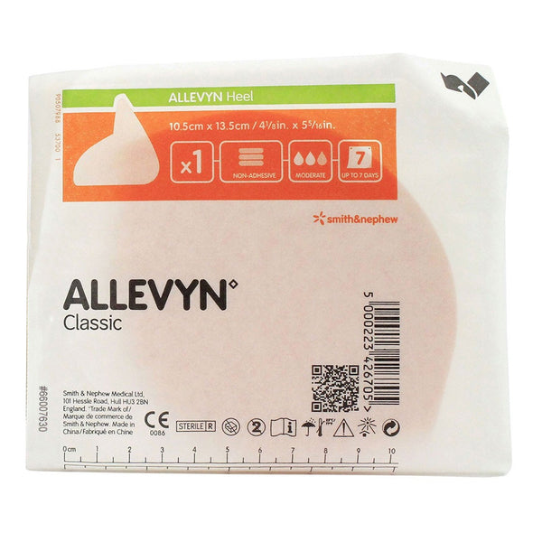 Allevyn Classic Nonadhesive without Border Foam Dressing, 2 x 2 Inch ...